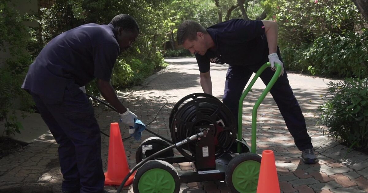 High-Pressure Jet Blasting in Johannesburg &… | Alpha Plumbing